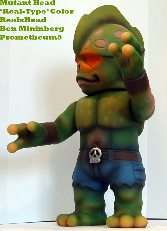 RealxHead Mutant Head ‘Real-Type’ Color Custom | Prometheus Rising Studios