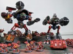 Warhammer 40k Armorcast Reaver and Warhound Titans, Legio Ignatum (Fire ...