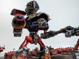 Warhammer 40k Armorcast Reaver and Warhound Titans, Legio Ignatum (Fire ...