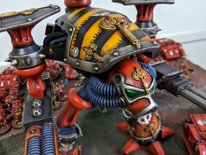 Warhammer 40k Armorcast Reaver and Warhound Titans, Legio Ignatum (Fire ...