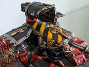 Warhammer 40k Armorcast Reaver and Warhound Titans, Legio Ignatum (Fire ...