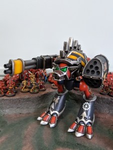 Warhammer 40k Armorcast Reaver and Warhound Titans, Legio Ignatum (Fire ...
