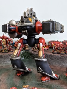 Warhammer 40k Armorcast Reaver and Warhound Titans, Legio Ignatum (Fire ...